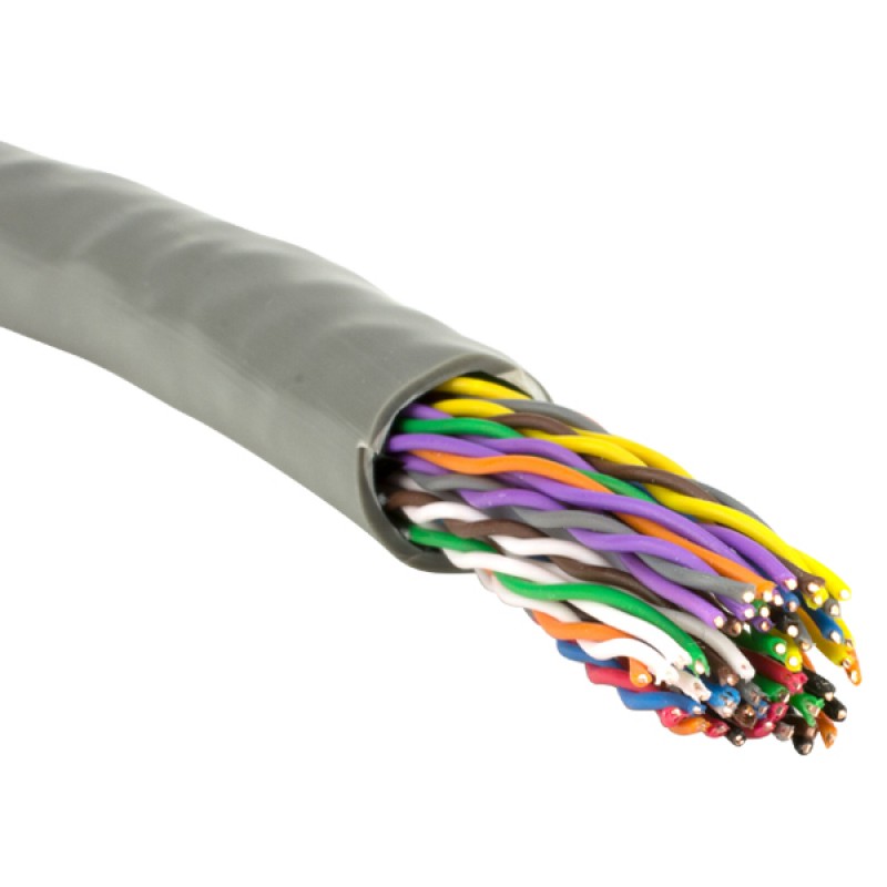 HSD Cable - CAT3 Bulk Telephone Cable Solid UTP 25Pair 26AWG Grey